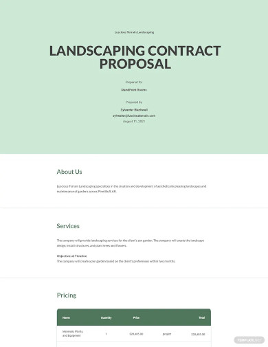 21+ Contract Proposal Templates - Free Word, PDF Format Download