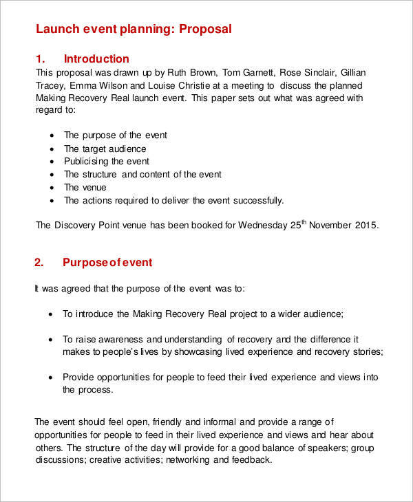 11 Plan Proposal Templates Free Sample Example Format Download