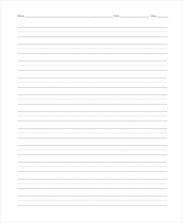 10 Lined Paper Templates - Free Sample, Example, Format Download