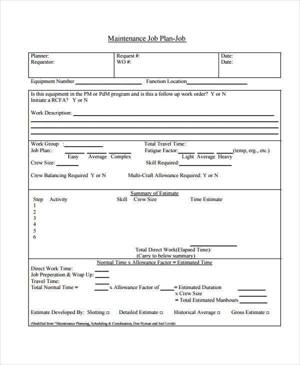 33+ Plan Templates in PDF