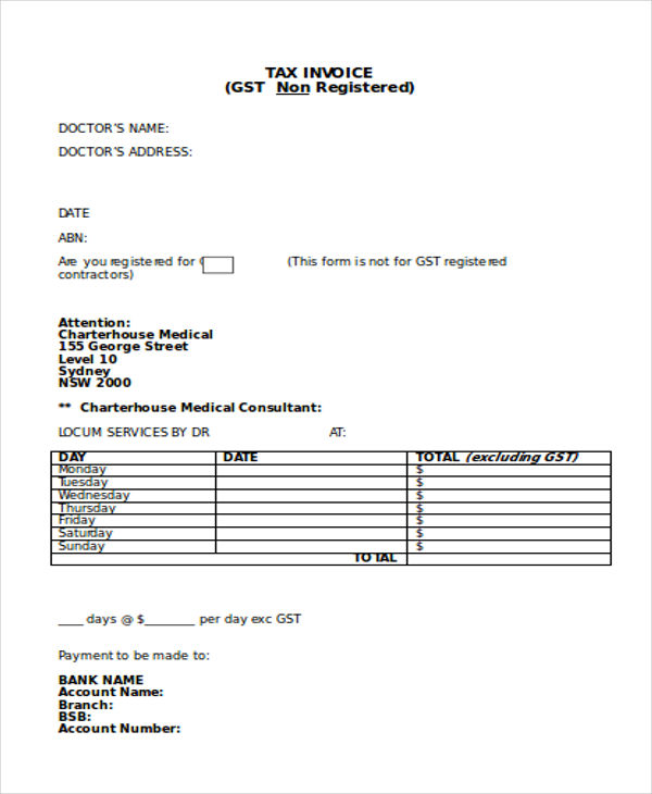 41+ Invoice Templates in Word