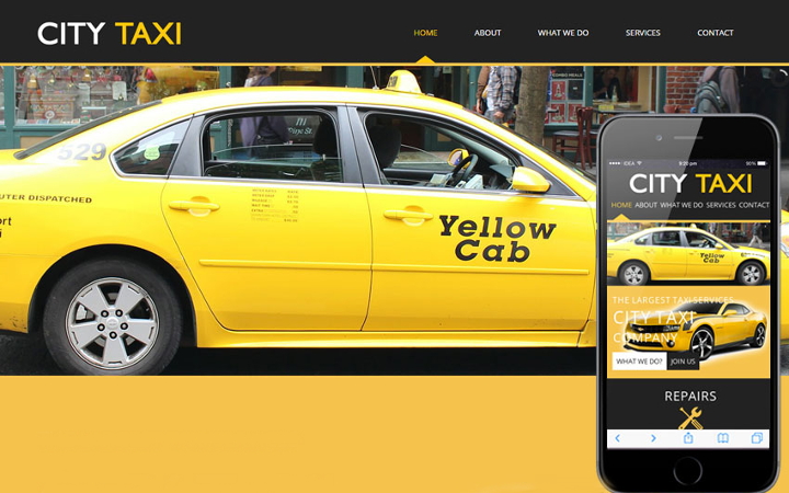 19+ Taxi Website Templates - Online, City, Service | Free & Premium ...