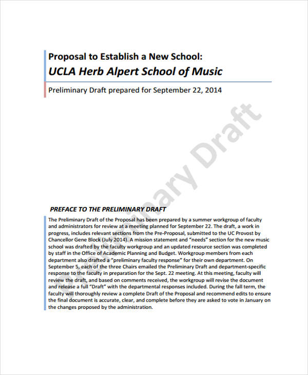 8+ Music Business Proposal Templates - Free Word, PDF Format Download