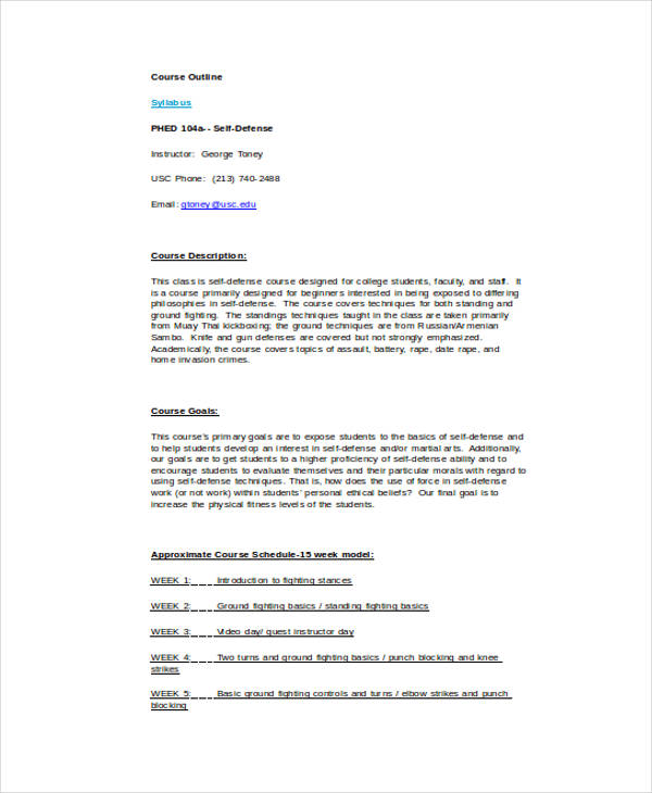 44+ Outline Templates in Word