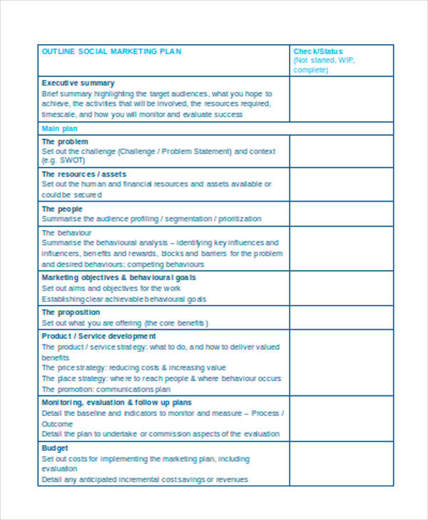 44+ Outline Templates in Word
