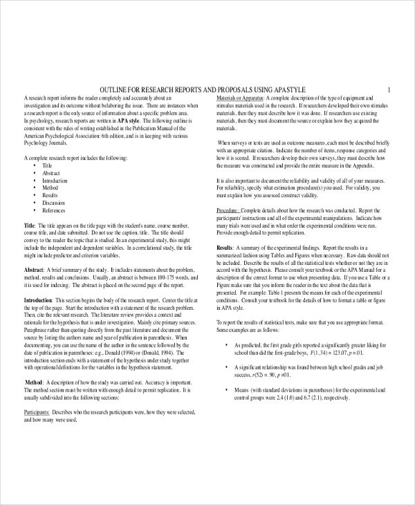 29+ Outline Templates in PDF