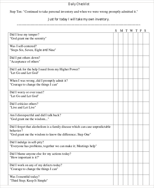 10+ Daily Inventory Templates - Sample, Example