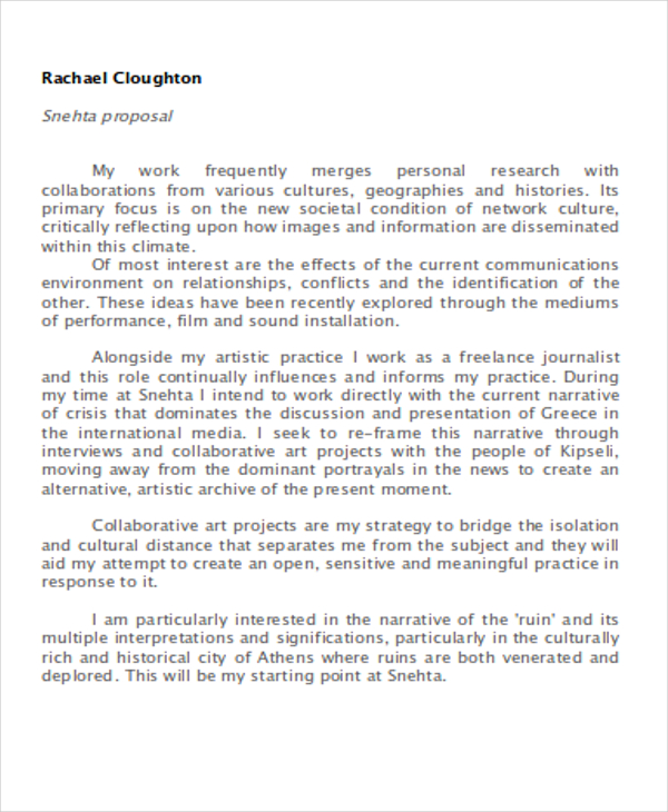 46+ Free Proposal Templates - Word, PDF