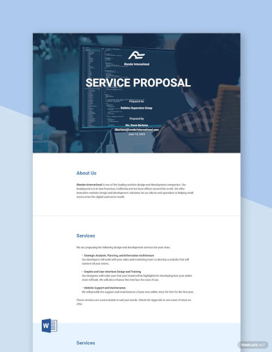 30+ Product Proposal Templates - Free Word, PDF Documents