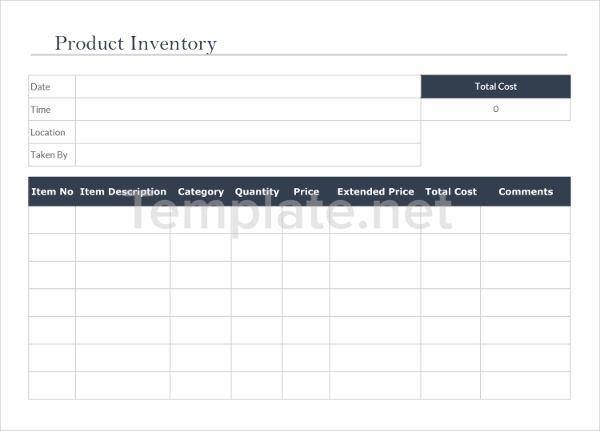 22+ Inventory Templates - Word, Docs, PDF