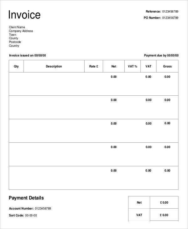 37 Invoice Templates In PDF