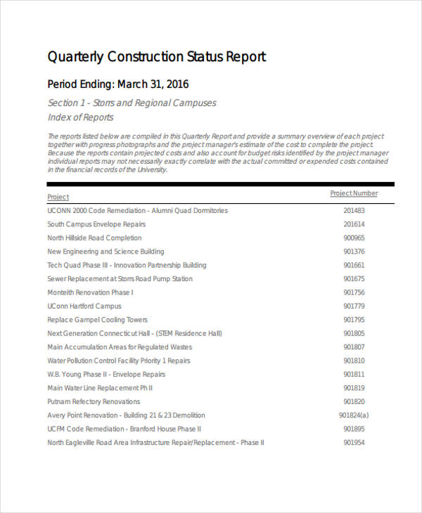 26+ FREE Construction Report Templates - PDF, Word