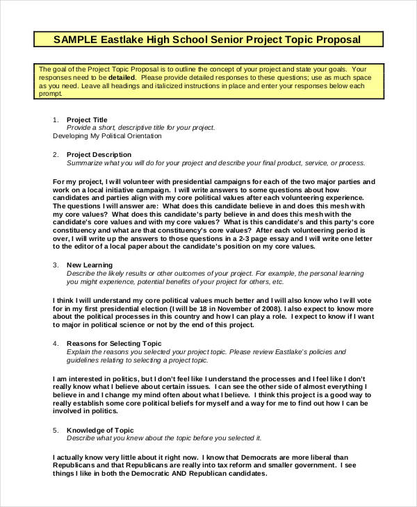 School Proposal Template 32 Free PDF Format Download