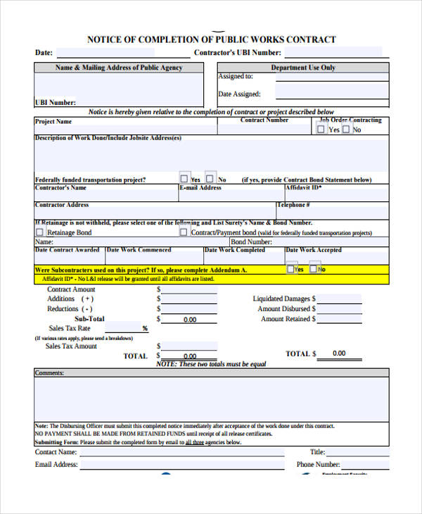 23+ Notice Templates