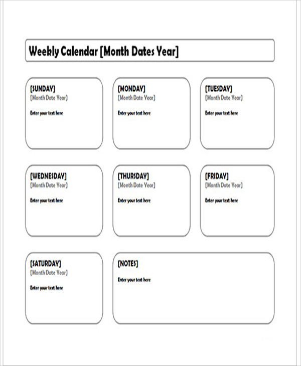 7 Editorial Calendar Templates Free Sample Example Format Download