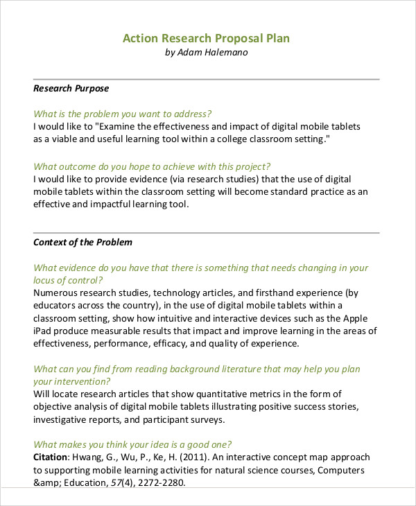 14 Research Plan Templates Free Sample Example Format Download