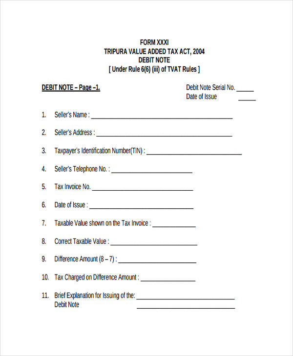 Master Debit Notes with Excel: Your Ultimate Guide to Debit Note ...