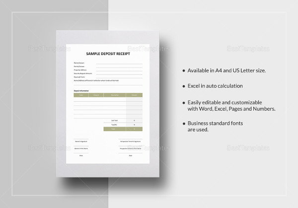 15+ Salary Receipt Templates - Free Sample, Example Format Download