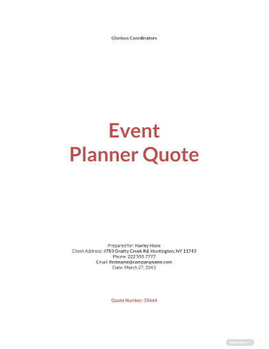 19+ Event Quotation Templates - Free Sample, Example Format Download