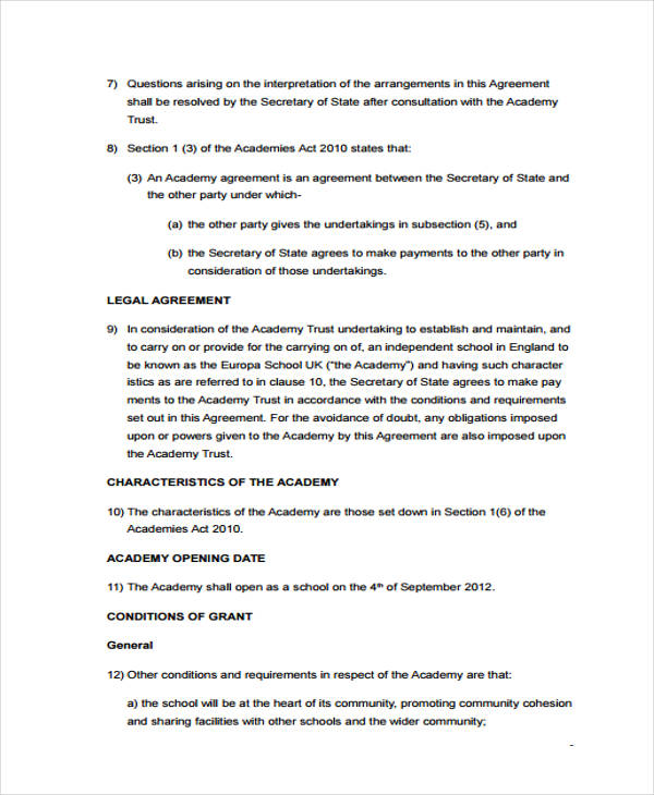 10 + Funding Agreement Templates - Free Word, PDF Format Download