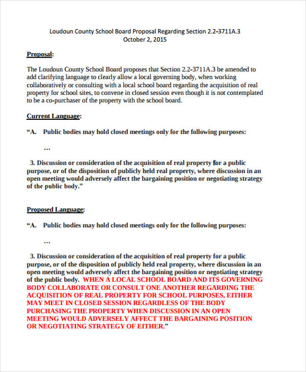 9+ School Proposal Templates - Free Samples, Examples, Format Download