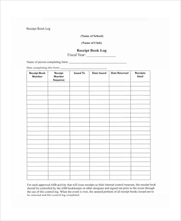 14+ School Receipt Templates - Free Sample, Example Format Download