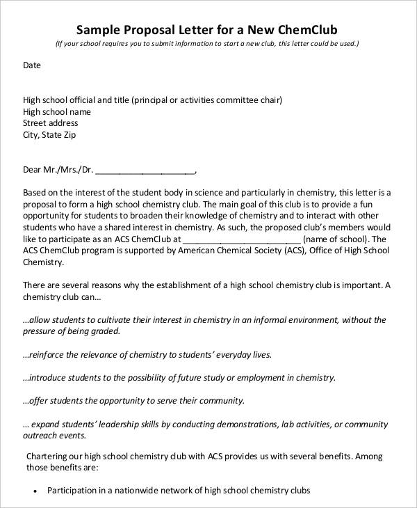 38+ Proposal Letter Templates - Word, PDF