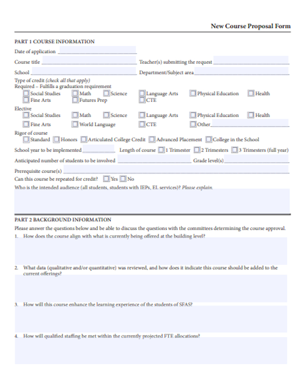 School Proposal Template - 32+ Free PDF Format Download