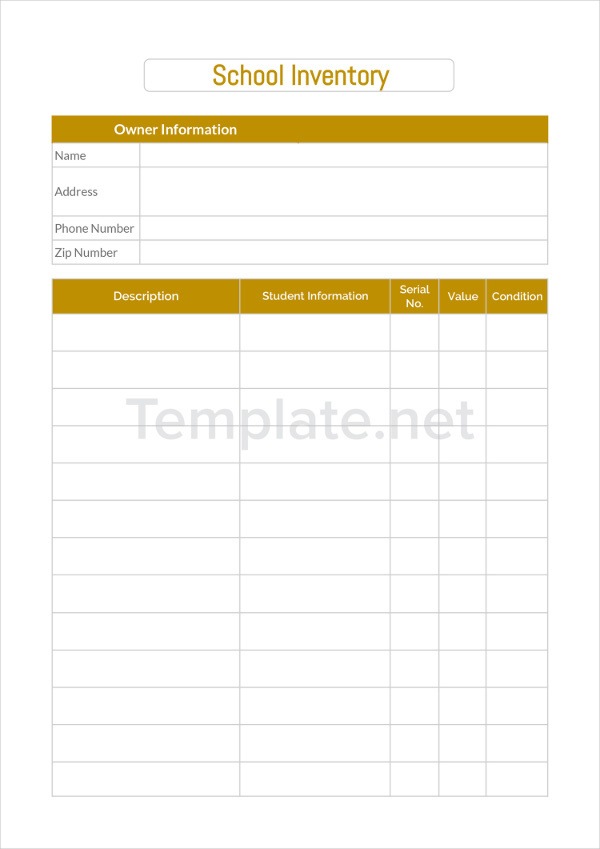 22+ Inventory Templates - Word, Docs, PDF