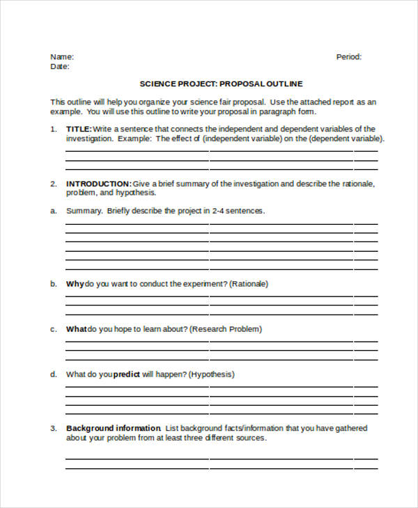 44+ Outline Templates in Word