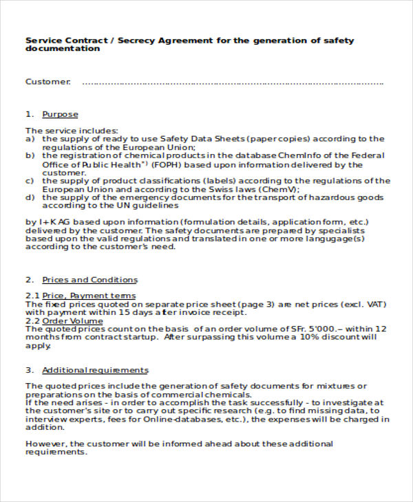 44+ Agreement Templates in Word