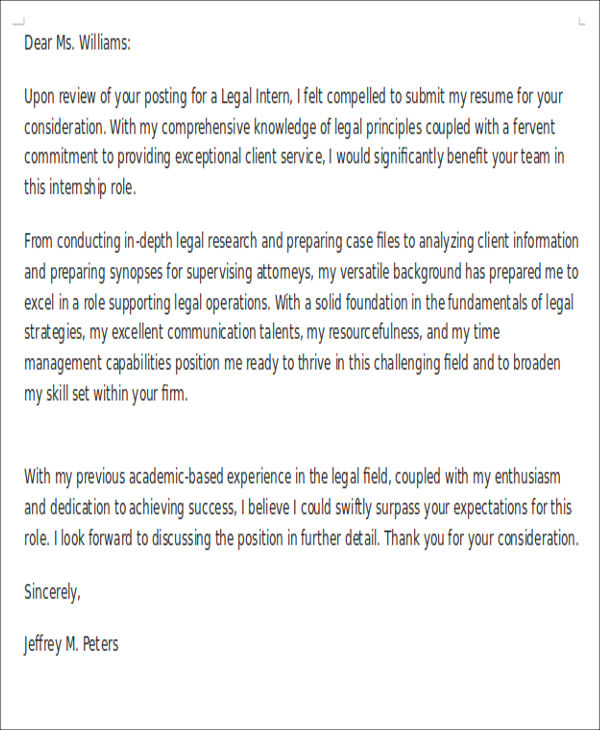 Short Cover Letters - 30+ Free Word, PDF Format Download