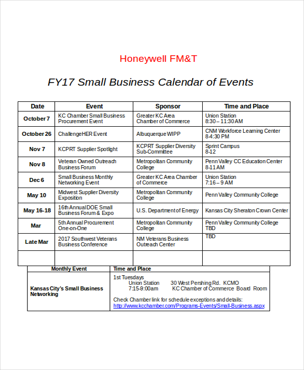 36+ Calendar Templates in Word
