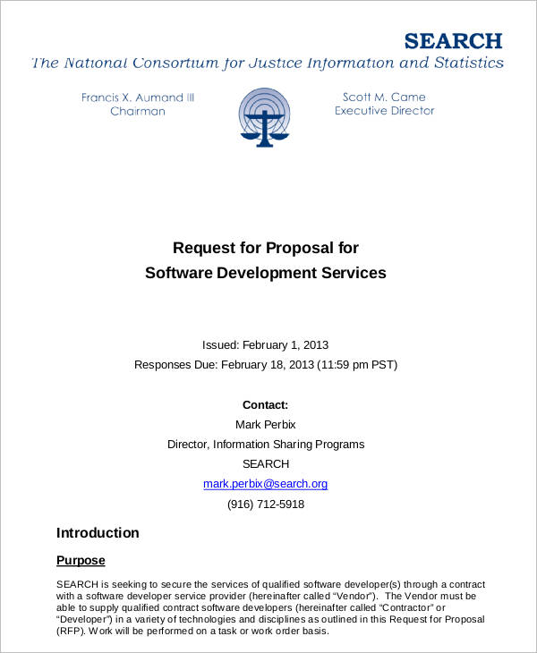 14+ Request For Proposal Templates - Free Sample, Example Format Download