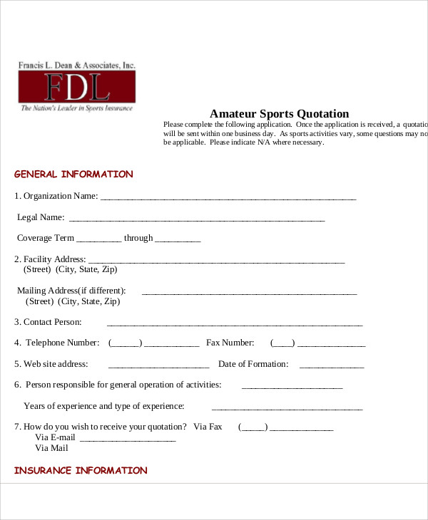 10+ Event Quotation Templates - Word, PDF