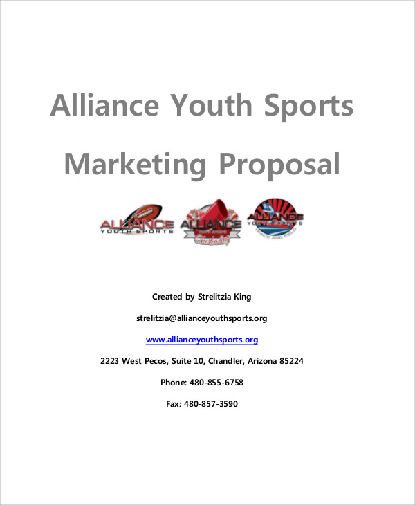 14+ Sports Sponsorship Proposal Templates - Word, PDF, Google Docs ...