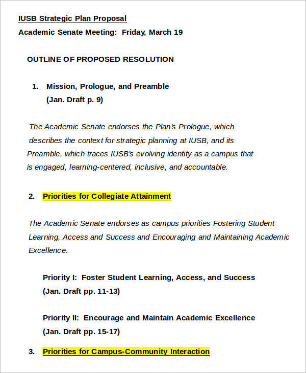 11+ Plan Proposal Templates - Free Sample, Example Format Download