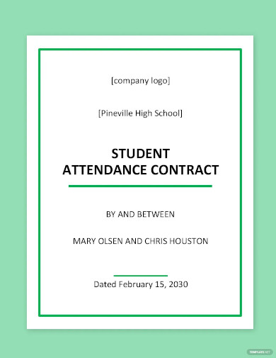 24+ Student Contract Templates - Word, PDF
