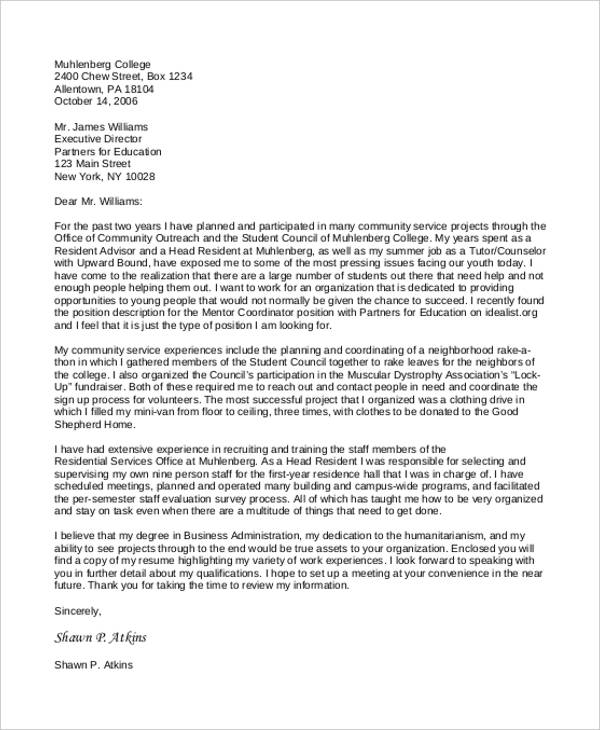 37 Simple Cover Letters