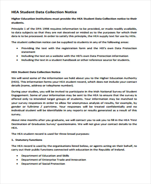 Collection Notice Templates - 10 Free Word, PDF Format Download