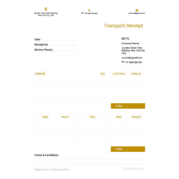 27+ Receipt Formats in Word | Free & Premium Templates