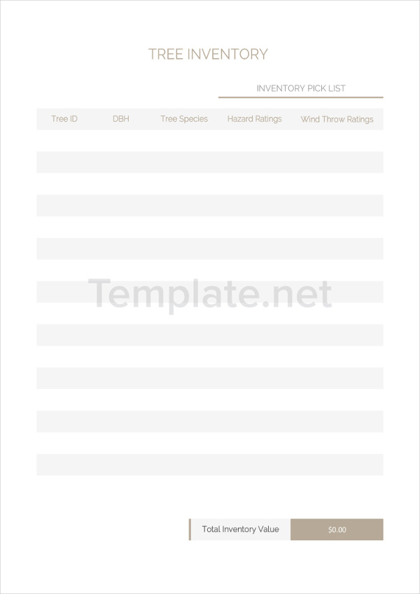 22+ Inventory Templates - Word, Docs, PDF