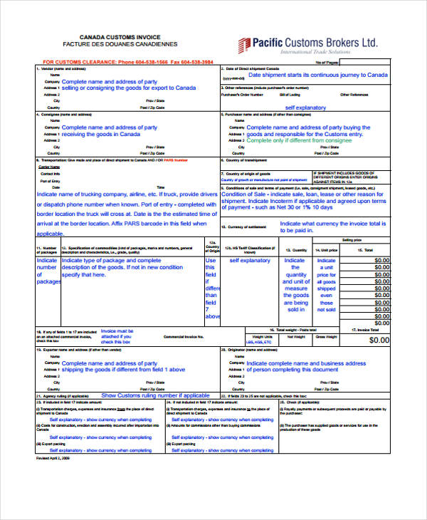 38+ Sample Invoice Templates - Word, PDF, Excel