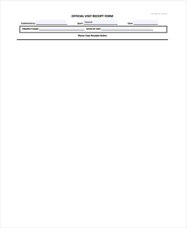 8+ Doctor Receipt Templates - Free Sample, Example Format Download