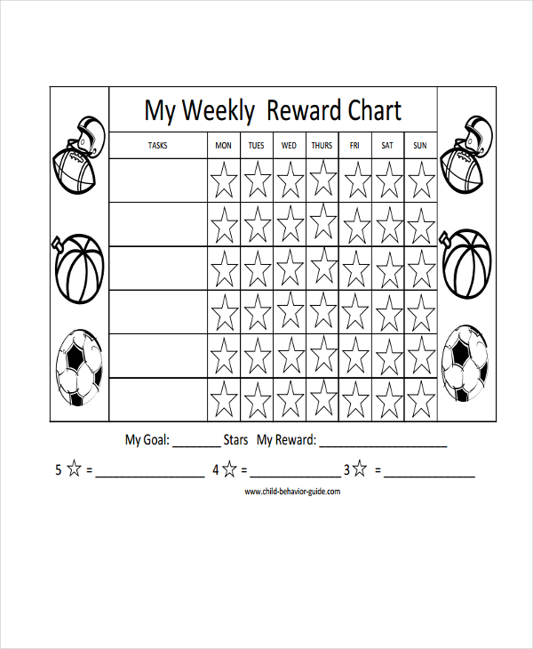 12+ Reward Chart Templates - ffSample, Example Format Download