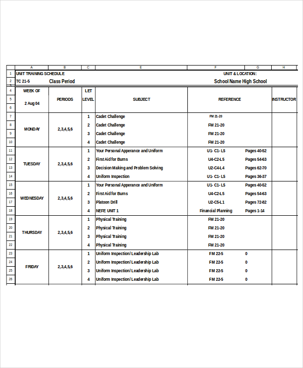 25+ Calendar Templates in Excel