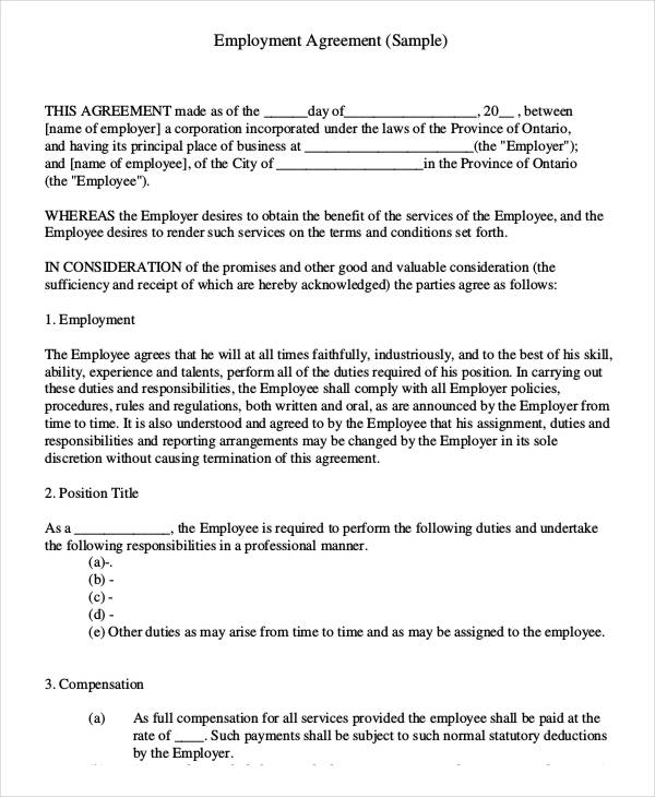 43+ Basic Contract Templates - Google Docs, Word, Apple Pages