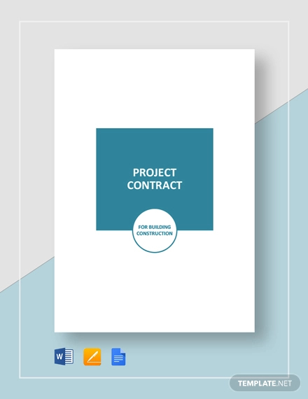 11+ Project Contract Templates - Word, PDF, Google Docs, Pages