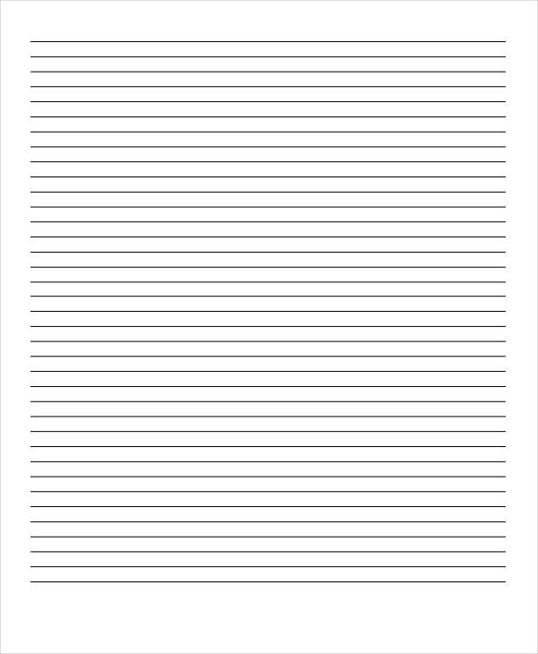 30 Lined Paper Templates