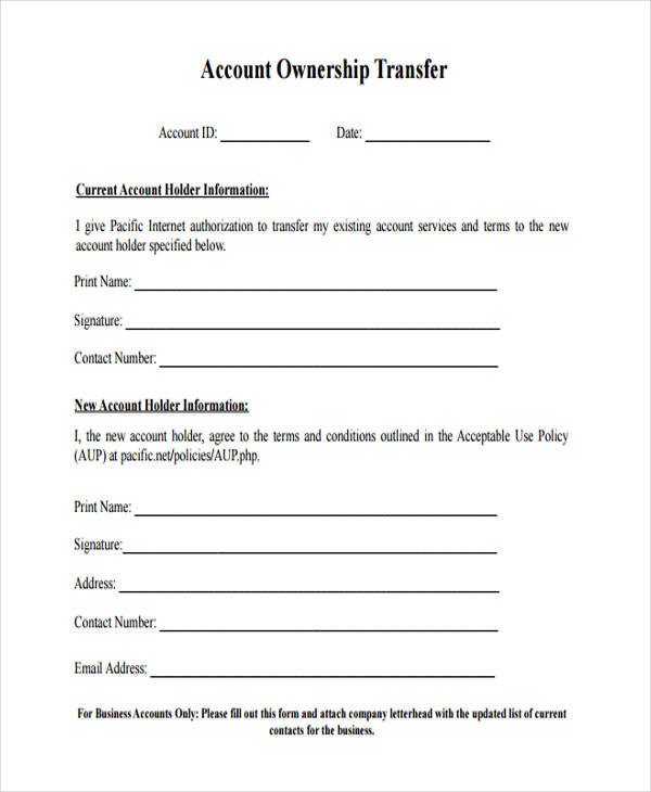 25+ Transfer Letter Samples